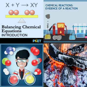Student Lesson: Conservation of Matter in Chemical Reactions MS-PS1.B-2 ...
